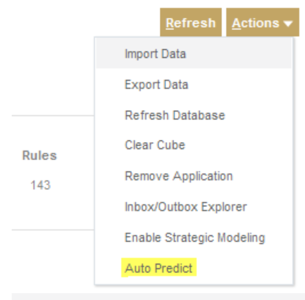 Auto Predict in Oracle Planning – Predicts your Forecast Automatically — Elire Consulting