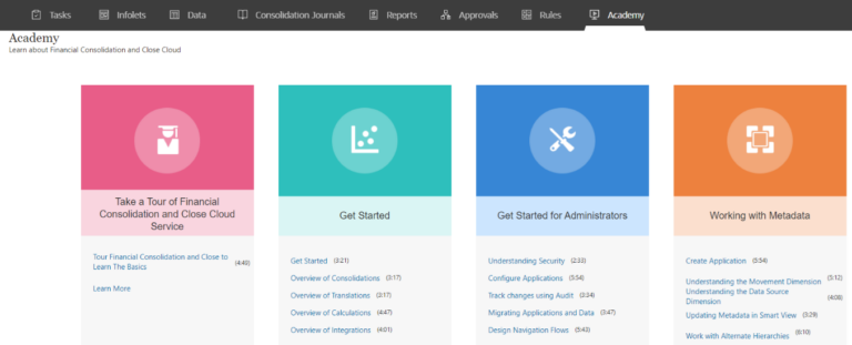 Financial Close and Consolidation with Oracle Cloud EPM - Part 1 ...